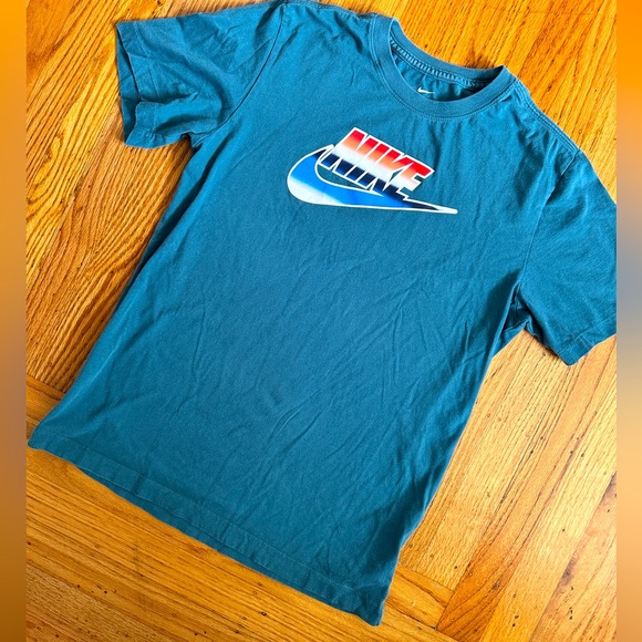 Nike | Shirts | Nike Air Chrome Swoosh Tshirt | Poshmark